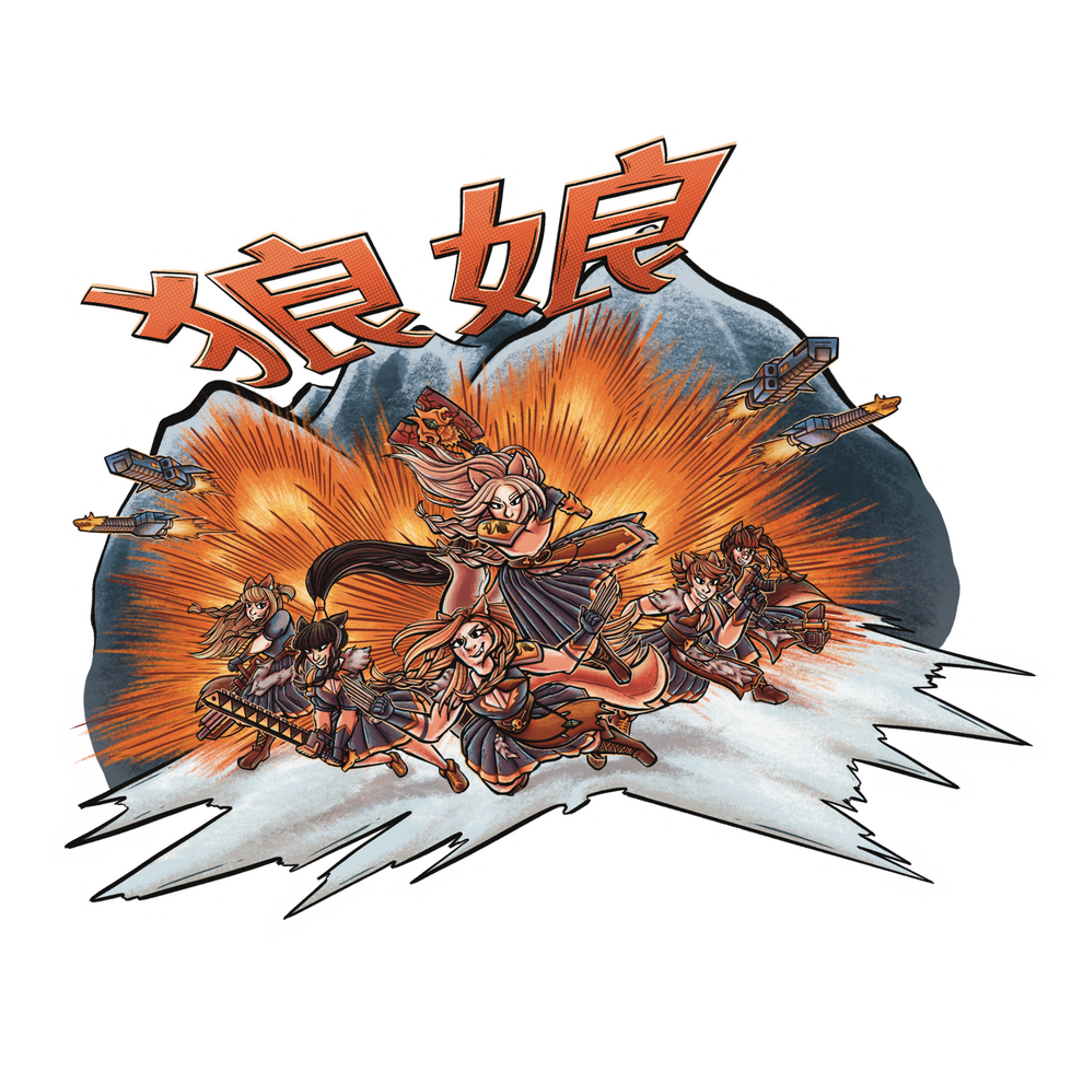 Poorhammer | Space Ōkamimusume - Sticker – OrchidEight