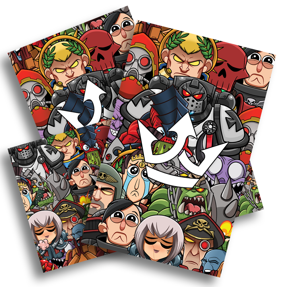 Tabletop Titans | Character Collage - Wallpaper – OrchidEight