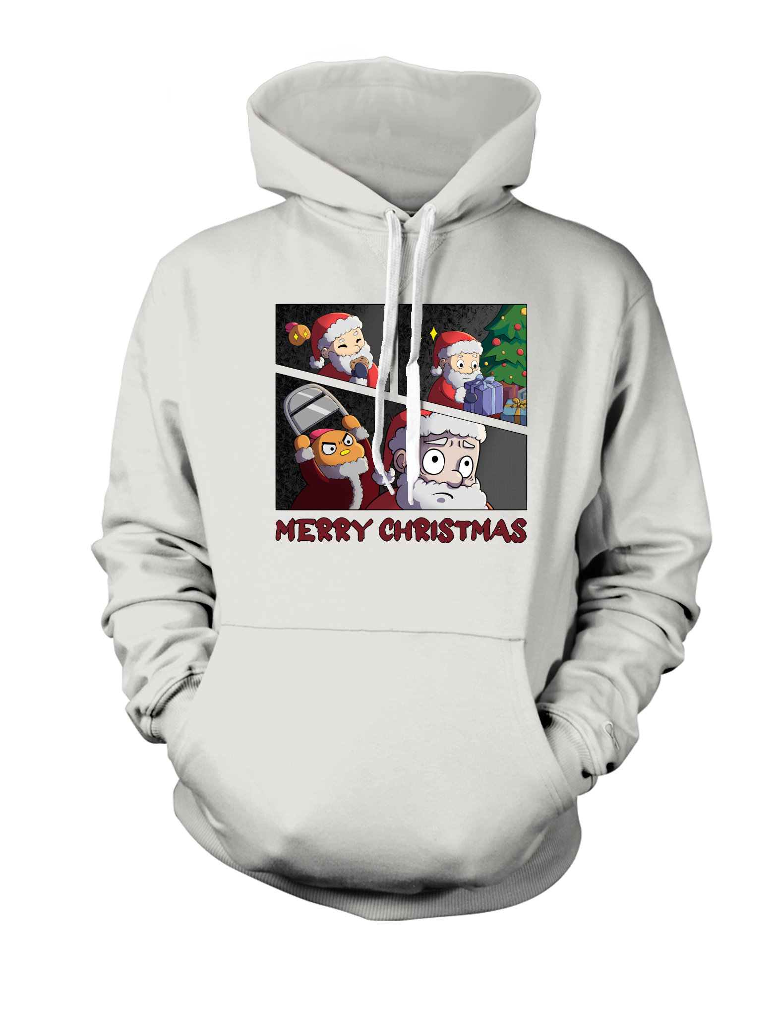 Geef | Christmas Justice - Hoodie – OrchidEight