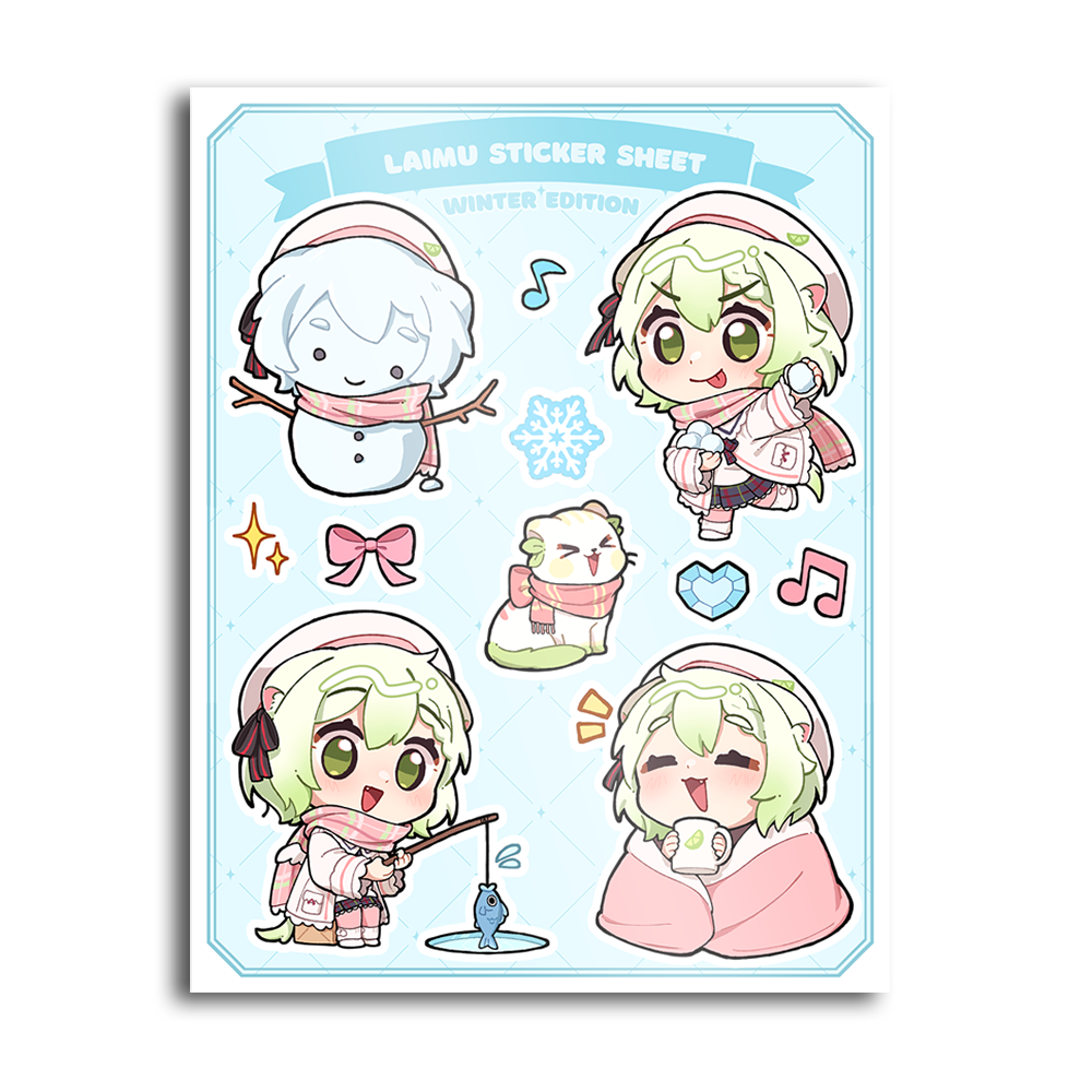 Laimu | Winter - Sticker Sheet – OrchidEight